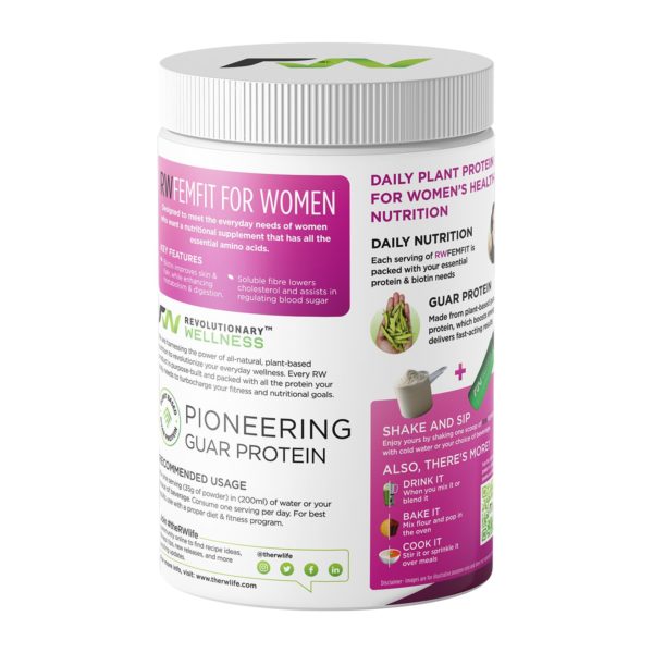 RW Femfit Plant Based Protein Powder For Women With Additional Nutrients