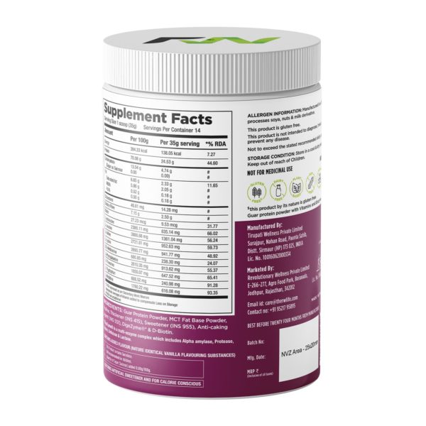 RW Femfit Plant Based Protein Powder For Women With Additional Nutrients
